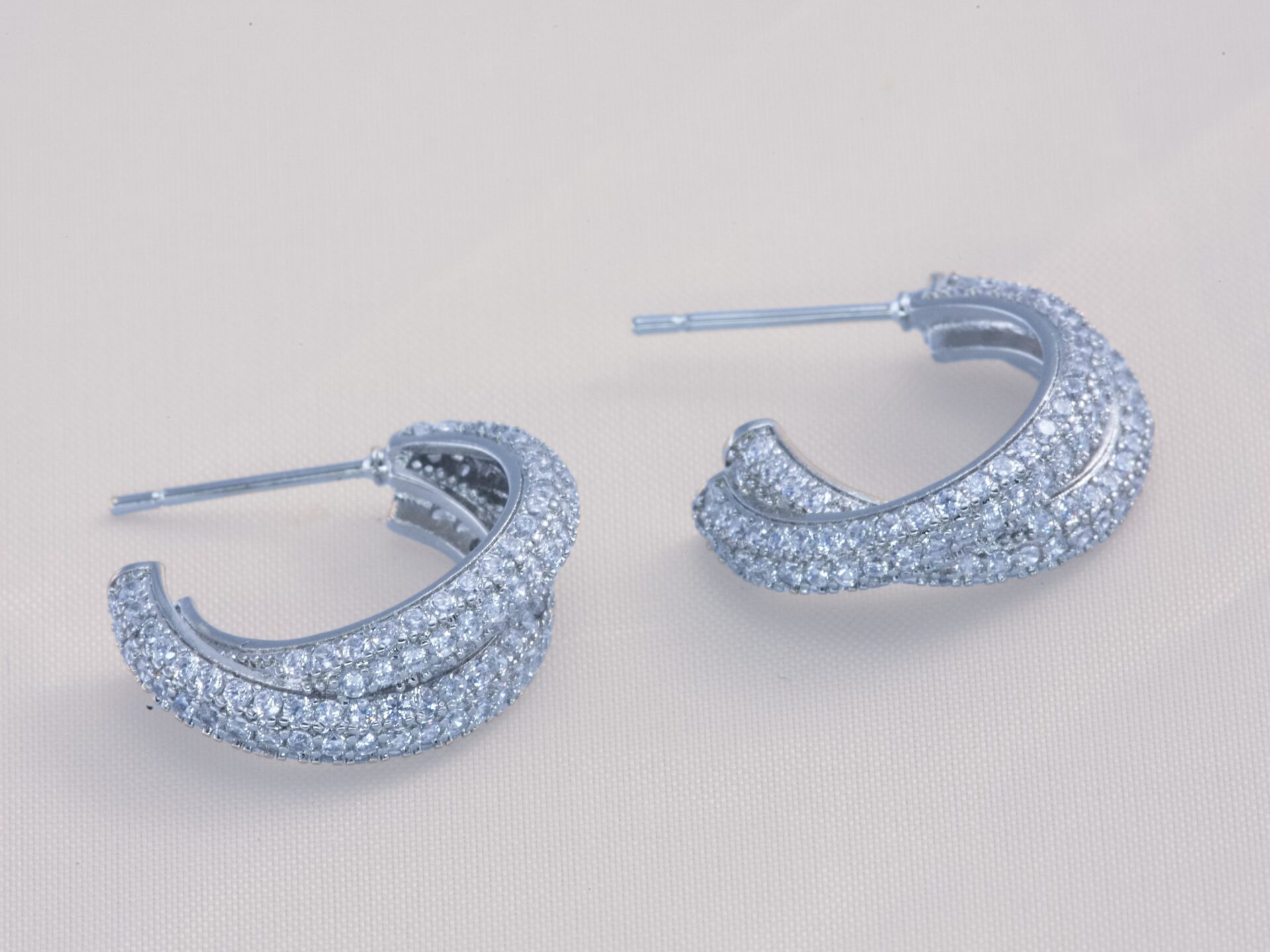Uhani Anna Silver - Lila jewelry